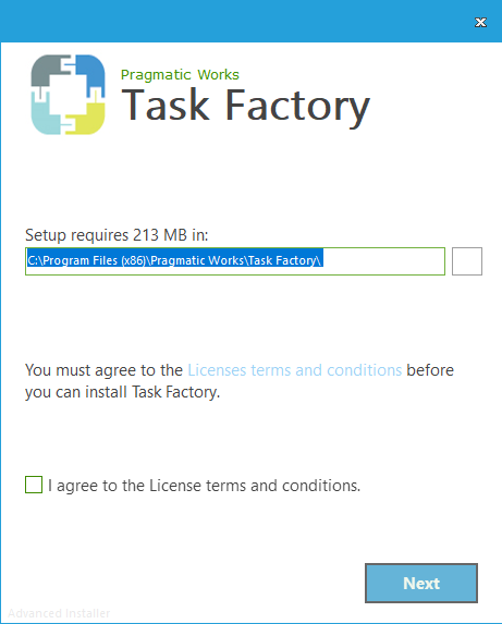 Upgrading Task Factory