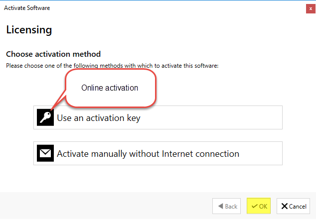 Workbench Client – Activating your product license