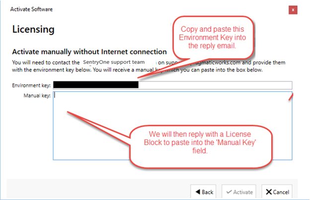 Workbench Client – Activating your product license