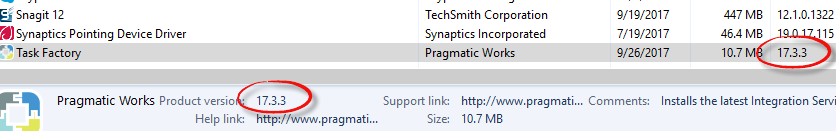 How to Confirm Task Factory Version