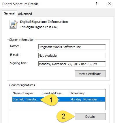 Installation Error ‘invalid digital signature’